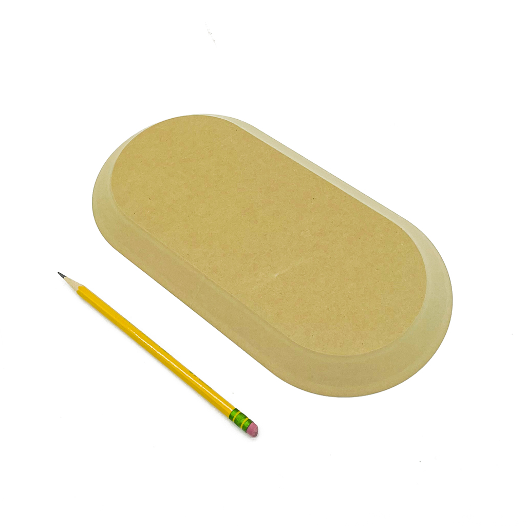 G.R. Pottery Forms 6″ x 12″ Rounded Rectangle Form | Clay King