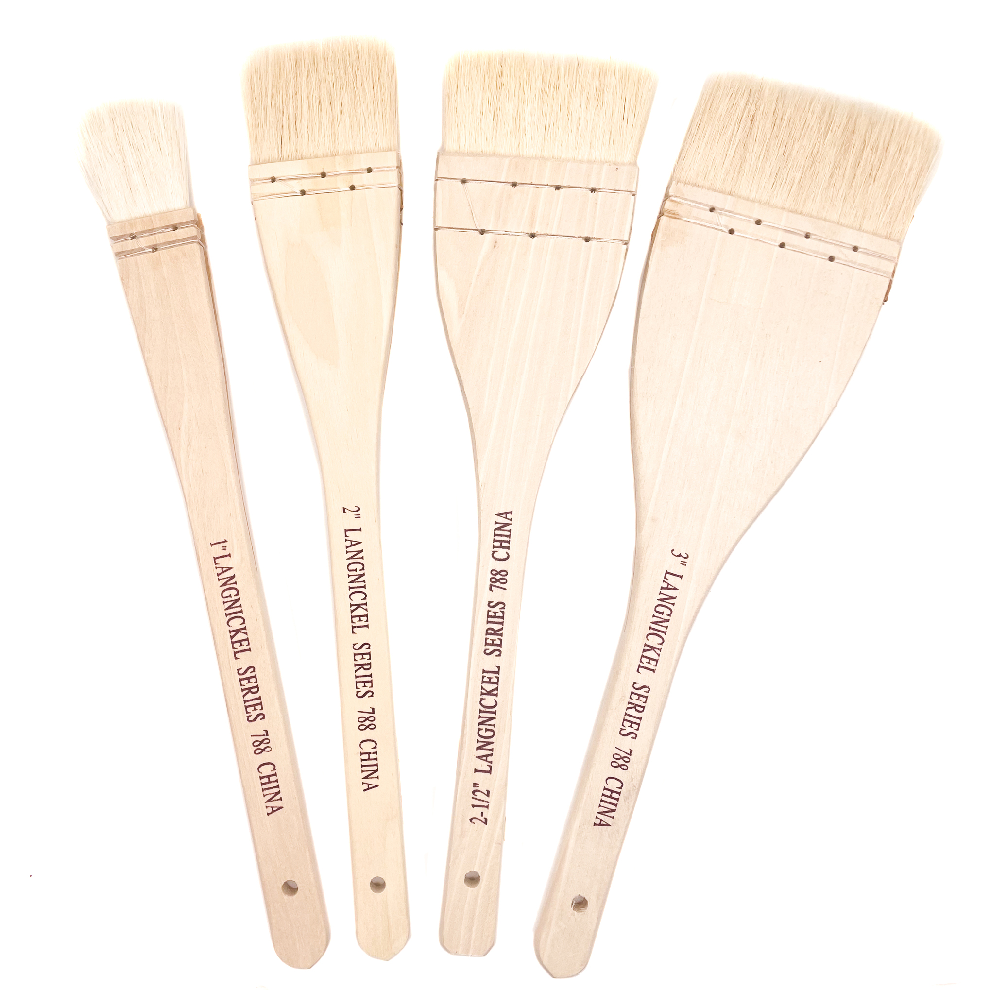 Hake Brush - Set of 3 | Clay King