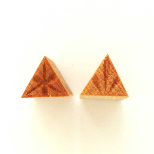 MKM STS-006 Small Triangle Stamp | Clay King