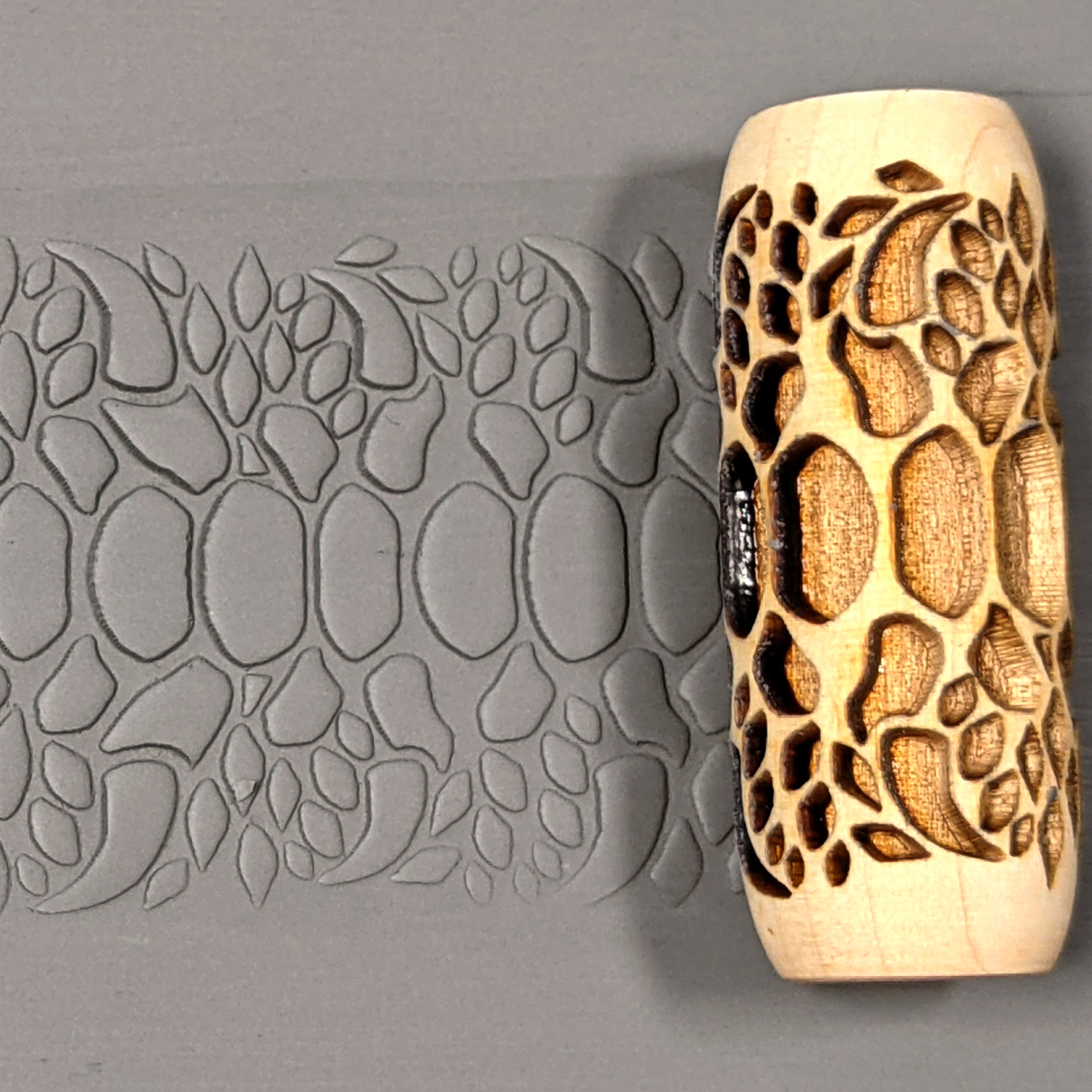 Socwell SD2202 Hand Roller - Dragon Hide | Clay King