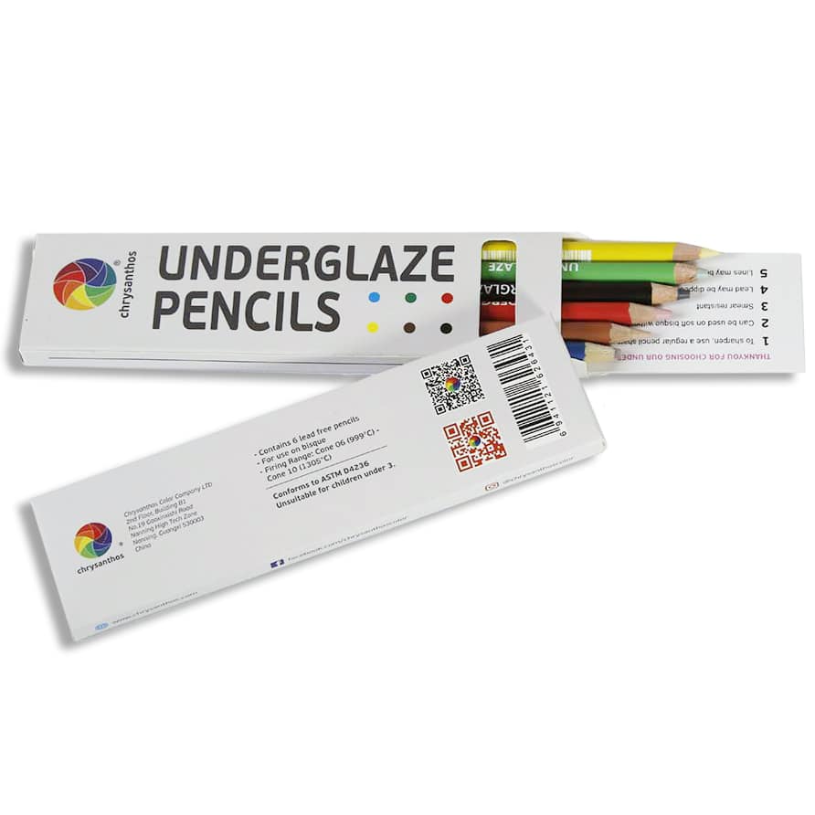 Chrysanthos Underglaze Pencil Set #1 | Clay King