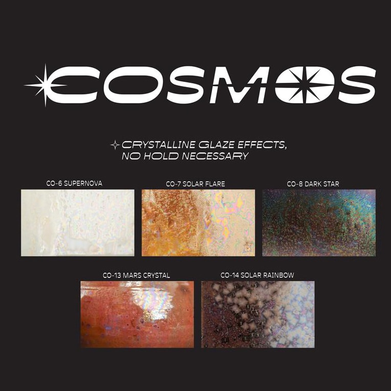 Amaco Cosmos Kit of 5 Pints | Clay King