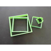 Chinese Clay Art CT01C Plastic Square Tile Cutters Set of 4 | Clay King