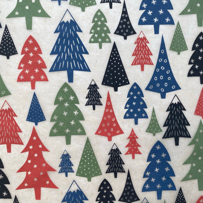 Elan Pottery Underglaze Transfer - Holiday Trees Muli-Color - 19″ x 13 ...