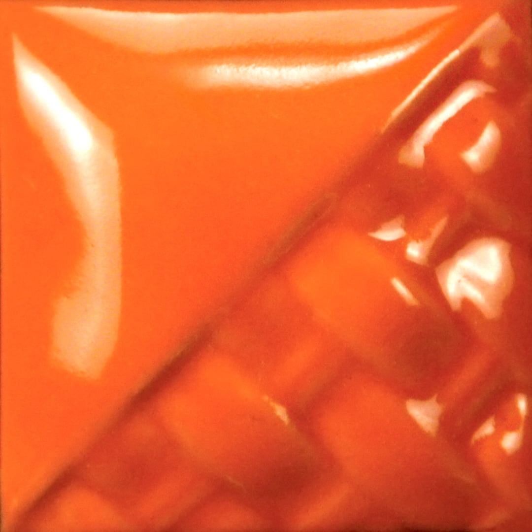 Mayco Stoneware Gloss - SW-503 Orange Gloss - Pint | Clay King