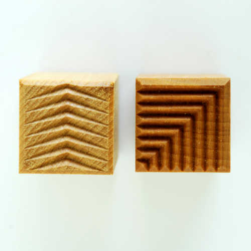 MKM SSM-014 Medium Square Double Sided Stamp | Clay King