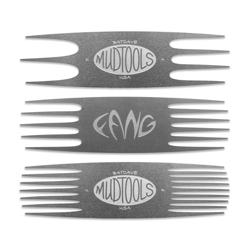 Mudtools Fang Stainless Steel Scoring Tool - Large Set | Clay King