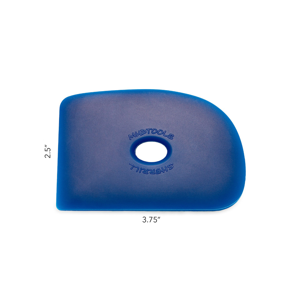 Mudtools Firm Blue Polymer Rib - B2 | Clay King