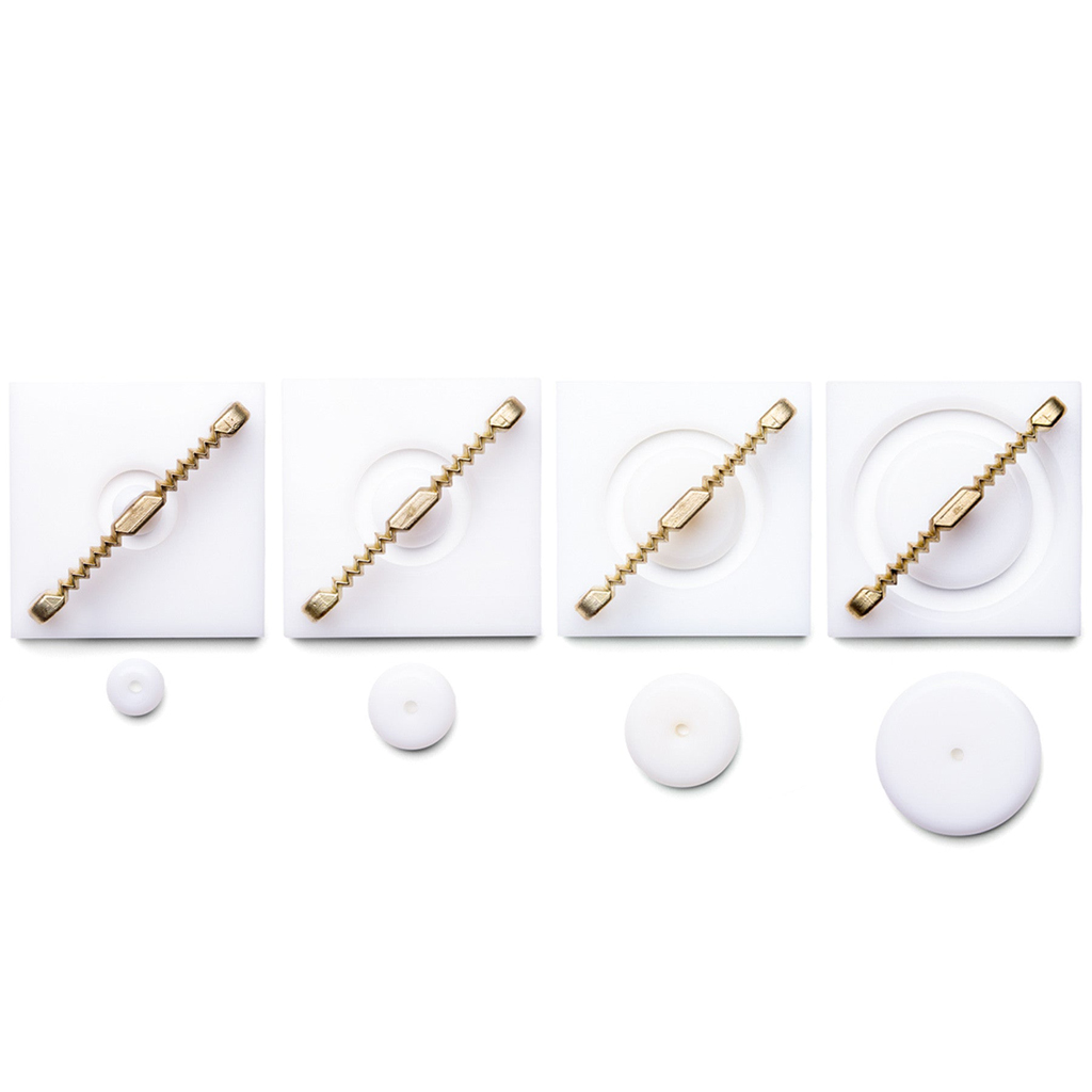 Mudtools Zipper Bridge and Extrusion Die Set | Clay King