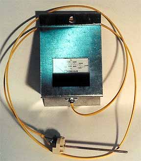 Olympic Analog Pyrometer with Thermocouple and Wall Mount Bracket ...