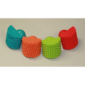 Play-N-Clay Textured Rocker Stamps Set of 4 | Clay King