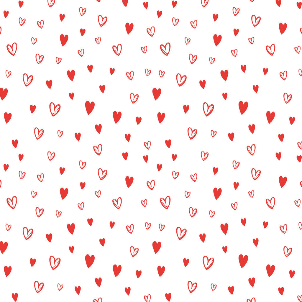 Sanbao Underglaze Transfer - Heart - 9″ x 6″ | Clay King