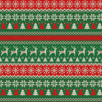 Sanbao Underglaze Transfer - Holiday Sweater Multi-Color - 19″ x 13 ...