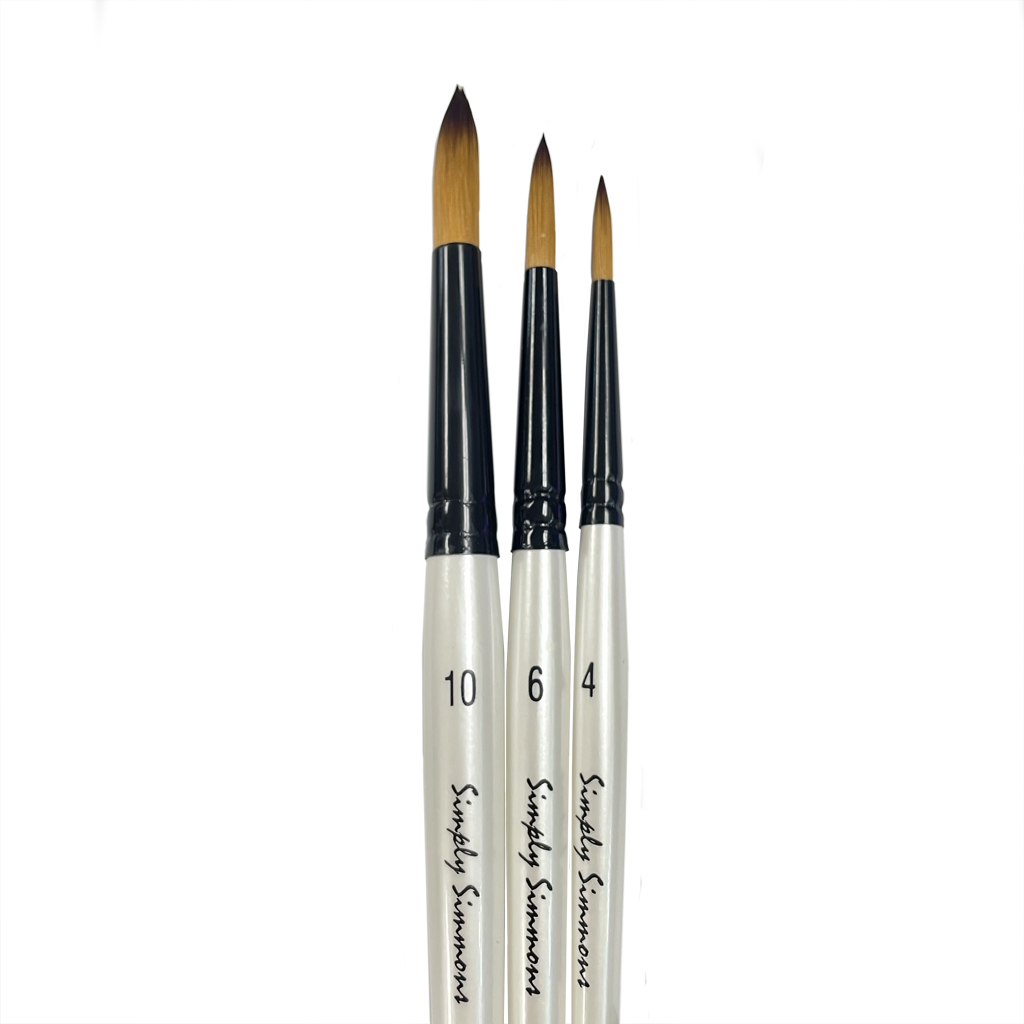 To The Point 3pc Brush Set | Clay King