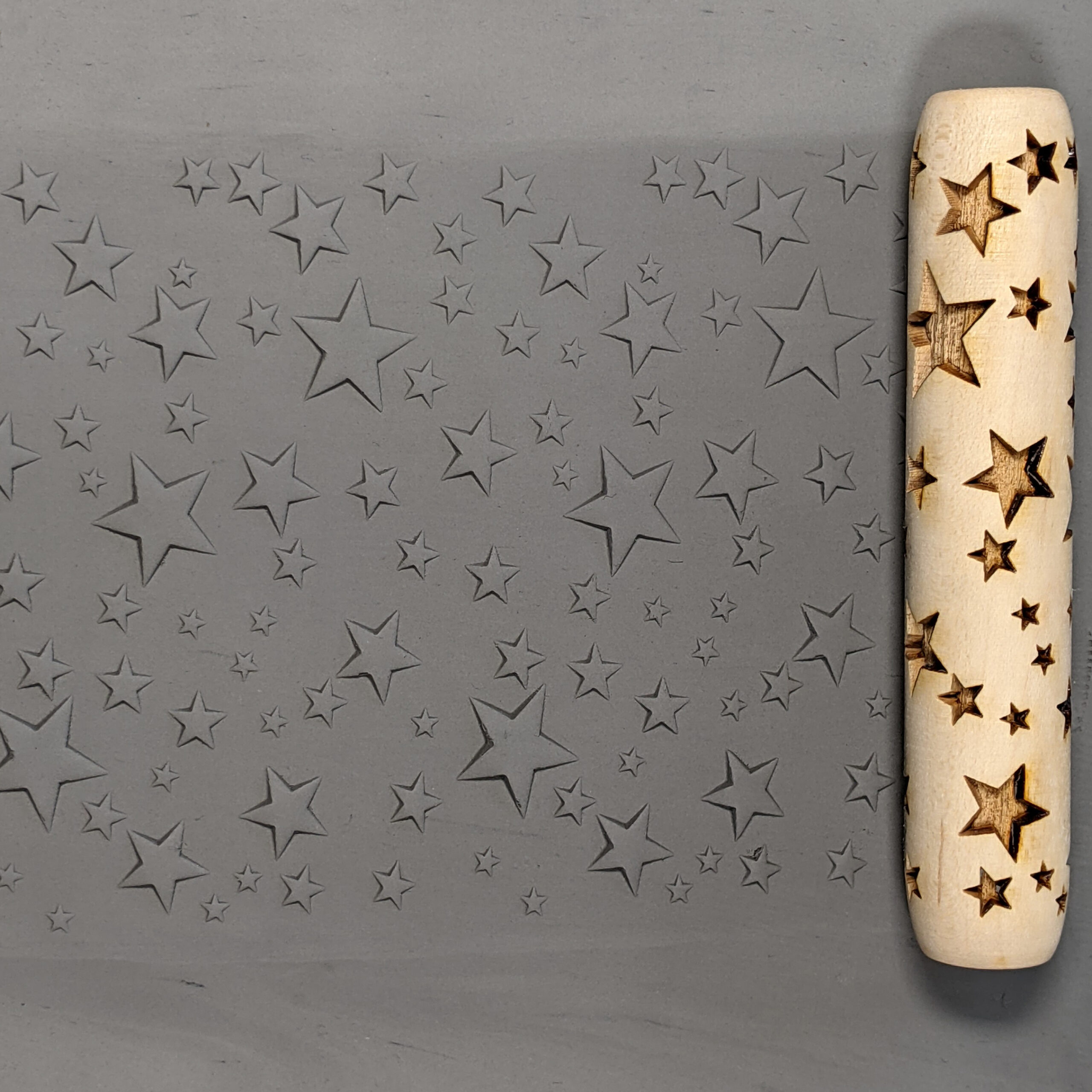 Socwell SD2020 Hand Roller - Star Pattern | Clay King