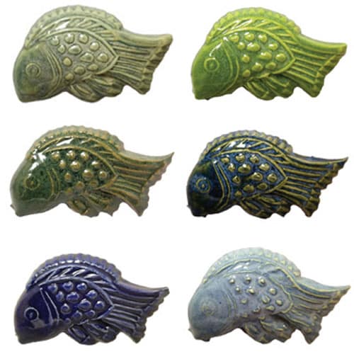 Spectrum Floating Econo Pack #2 Set of 6 Glazes | Clay King