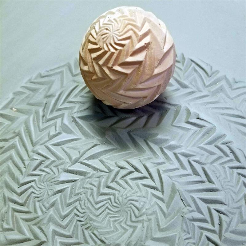 Texture Sphere TS-13 Zig Zag | Clay King