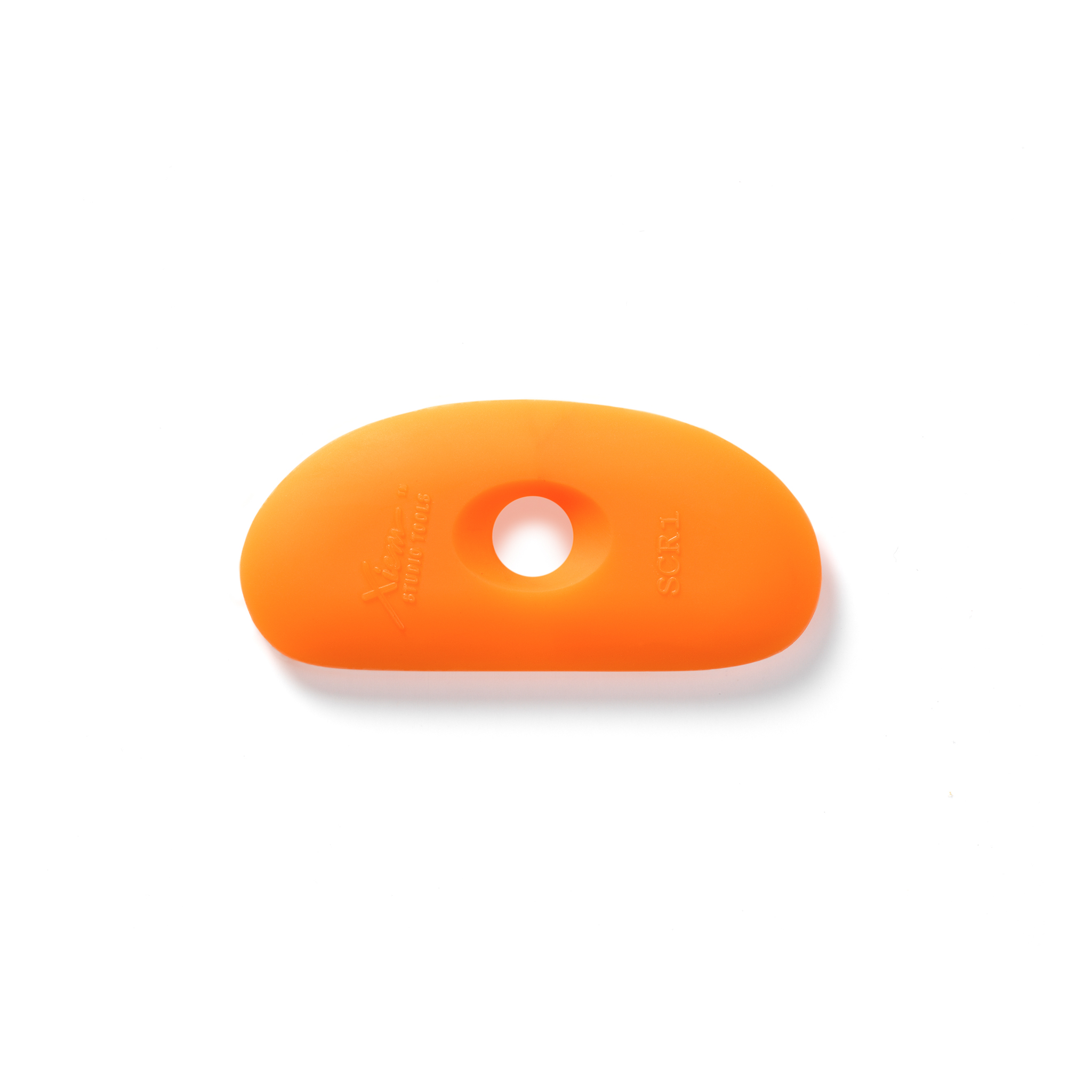 Xiem SCR1-O - Orange Soft Silicone Rib | Clay King