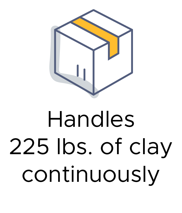 Amaco Brent Model C 3/4 HP Pottery Wheel - Yellow | Clay King