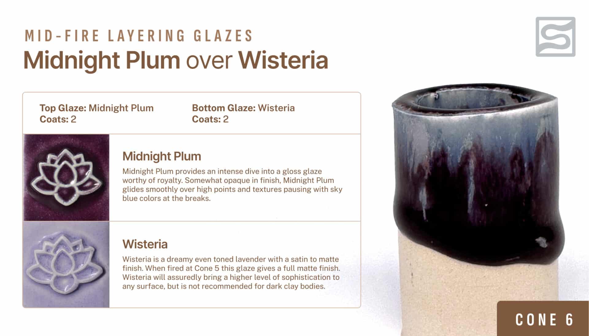 Speedball Mid-Fire - 002124 Midnight Plum - Pint | Clay King