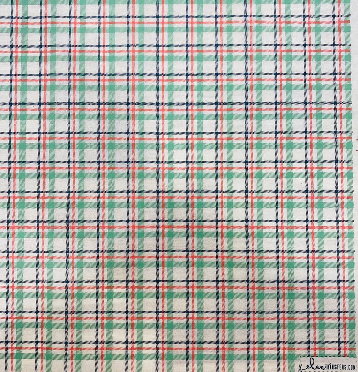 Elan Pottery Underglaze Transfer - Holiday Plaid Multi-Color -19″ x 13 ...