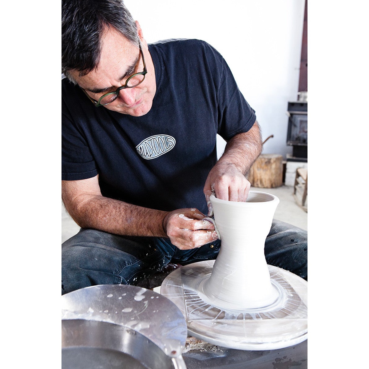 Mudtools Clean Up Mudsponge - White Finishing | Clay King