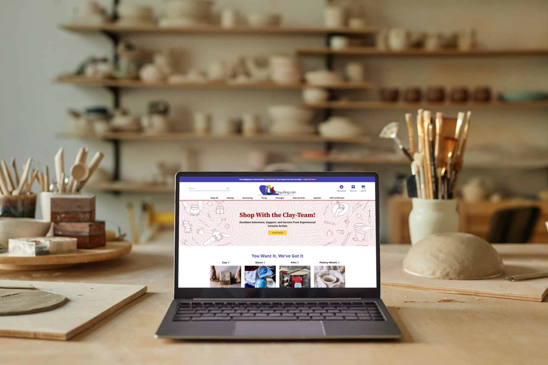Welcome to Clay-King’s New and Improved Website! | Clay King
