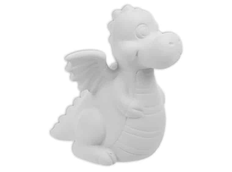 Wholesale Bisqueware - 1475 Dex the Dragon Bank | Clay King