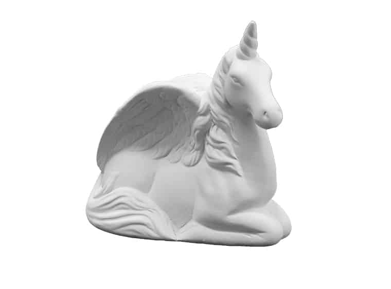 Wholesale Bisqueware - 1620 Magical Winged Unicorn | Clay King