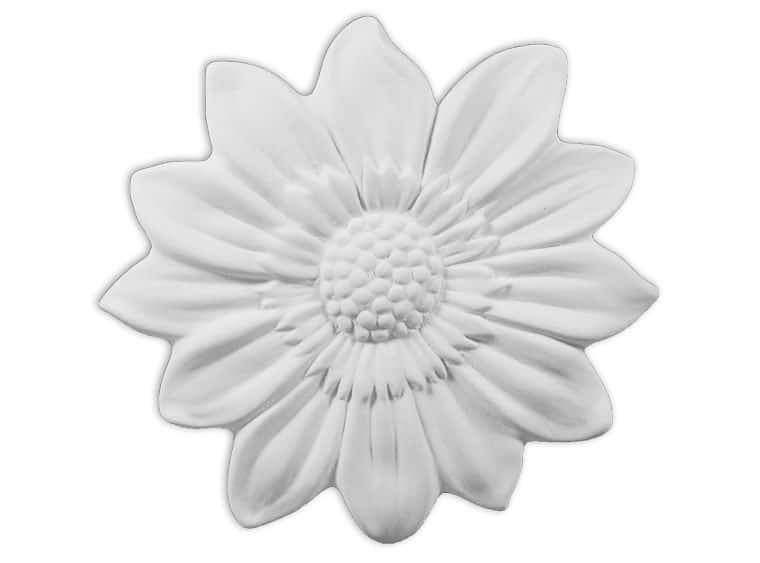 Wholesale Bisqueware - 5705 Bisque Garden Sunflower | Clay King