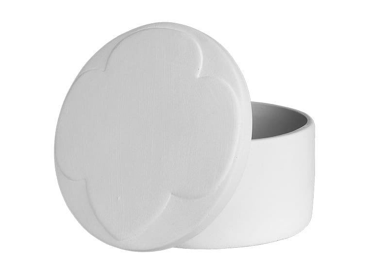 Wholesale Bisqueware - GS9021 Girl Scout Trefoil Box | Clay King