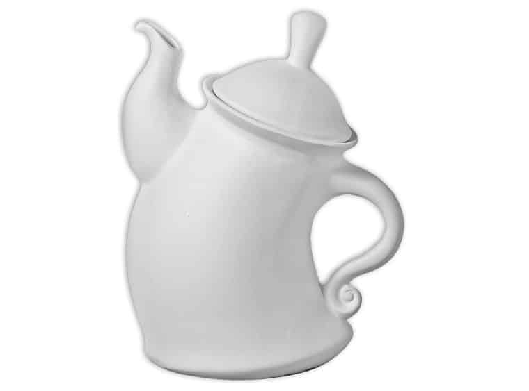 Wholesale Bisqueware - MB1371 Dancing Tea Pot | Clay King
