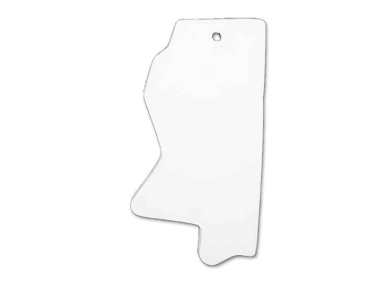 Wholesale Bisqueware - OCC-24-MS Mississippi State Ornament | Clay King
