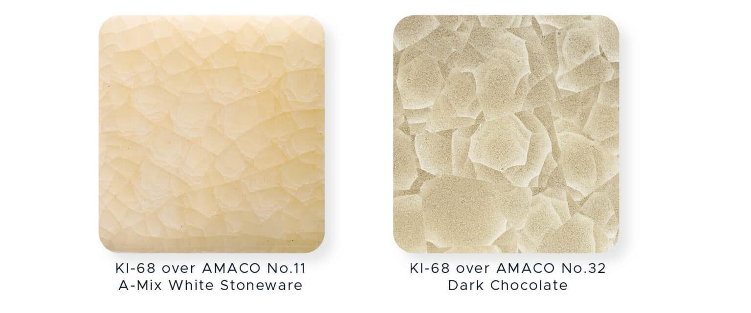 Amaco Glazes: (KI) Kiln Ice Collection - Buy at Clay-King.com