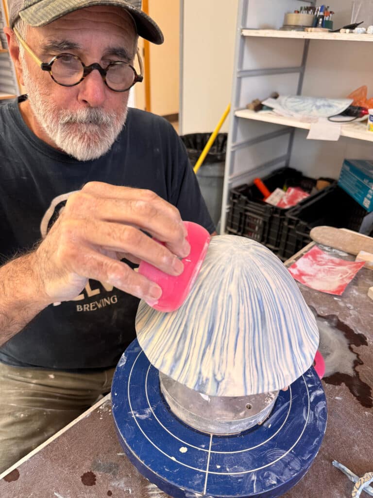 Mudtools Polymer Rib - Pink Ultra Soft - Shape 1 | Clay King